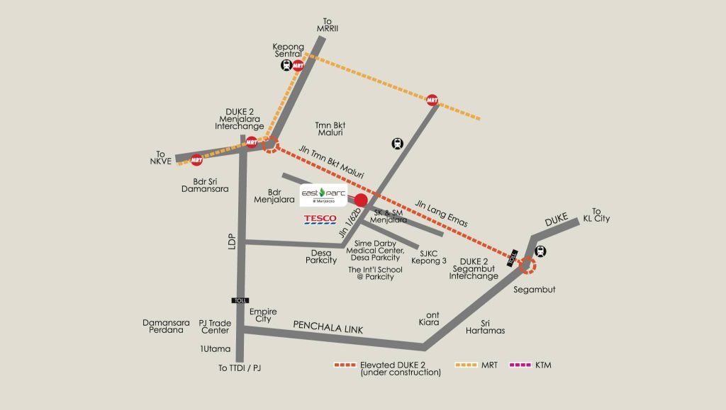 East Parc @ Menjalara – Recommended Property In Klang Valley